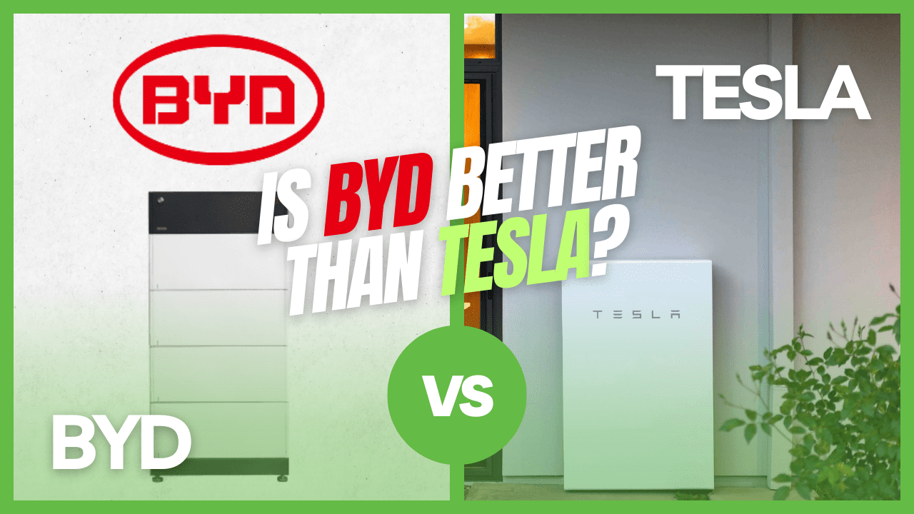 BYD vs Tesla Powerwall | Which Solar Battery Wins?